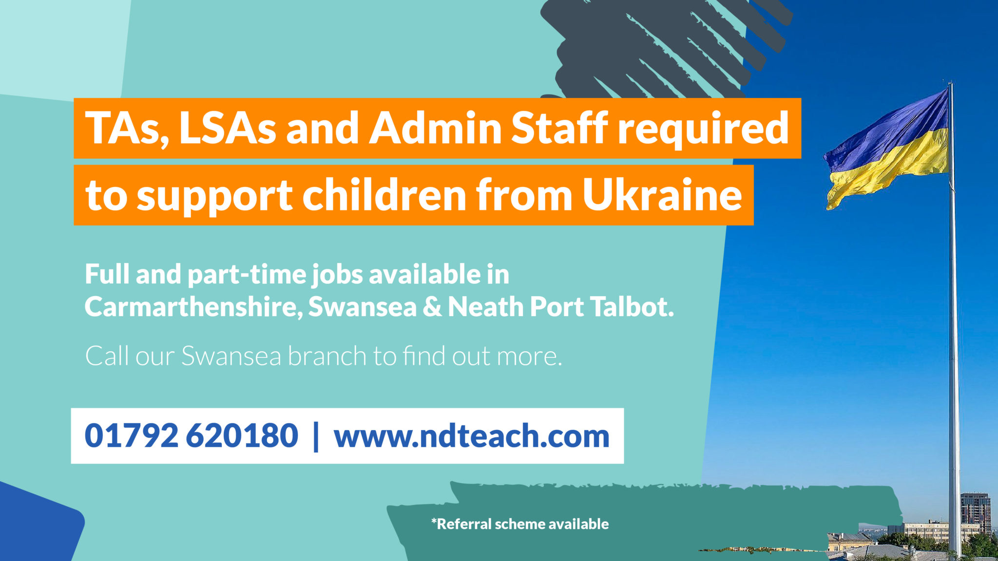 Job opportunities available to support children from Ukraine - ND Education